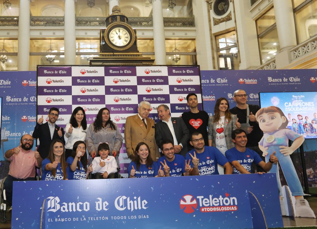 Banco de Chile lanza campaña Teletón 2022 con más de 3.000 puntos de ...