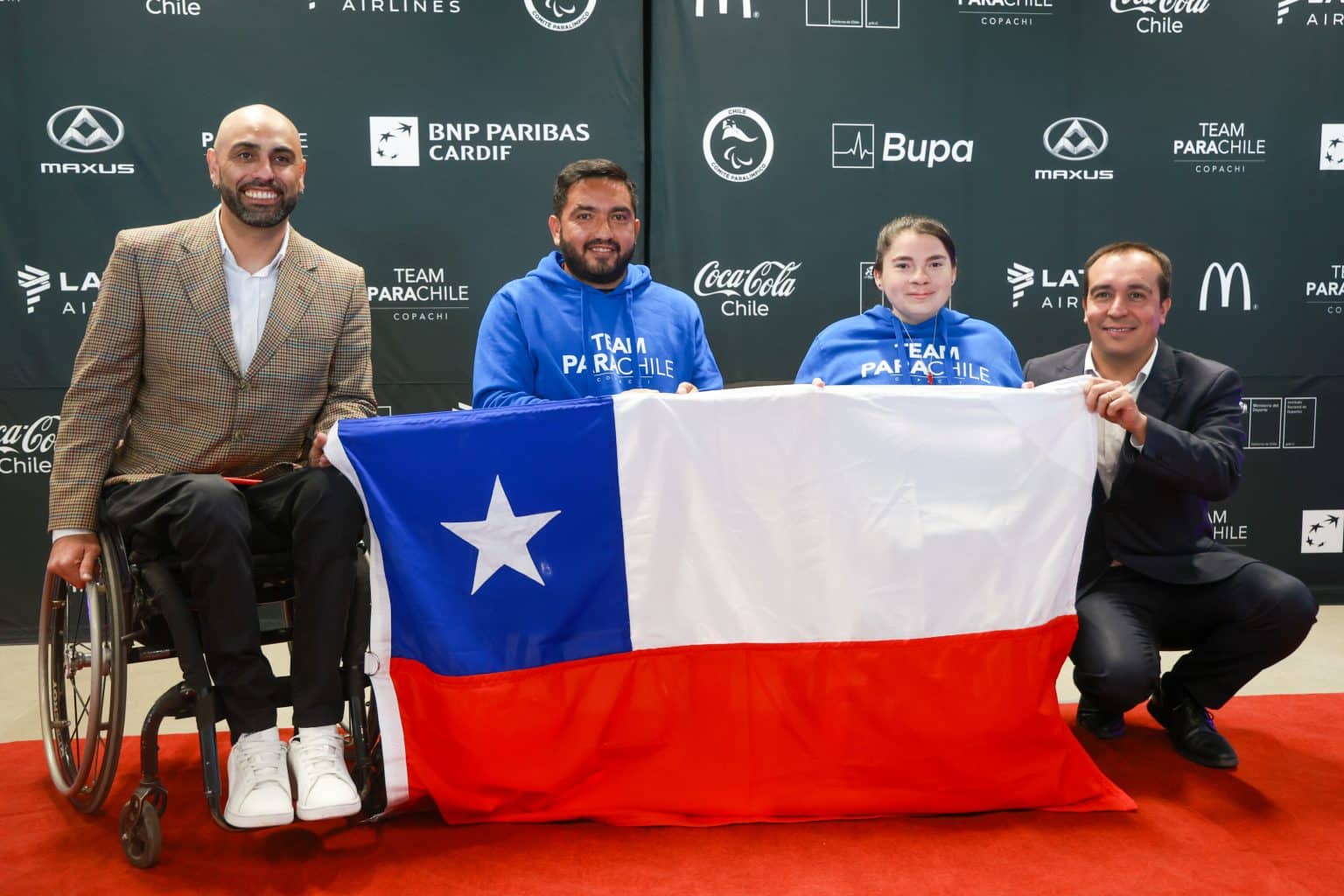 Camila Campos y Francisco Cayulef serán los abanderados del Team Para Chile en París 2024
